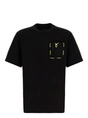 Fendi Pocket-detail T-shirt - Black