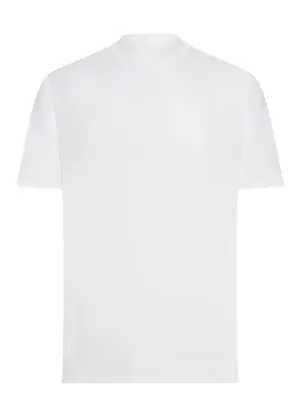 ROBERTO COLLINA High-neck Short-sleeve T-shirt - White