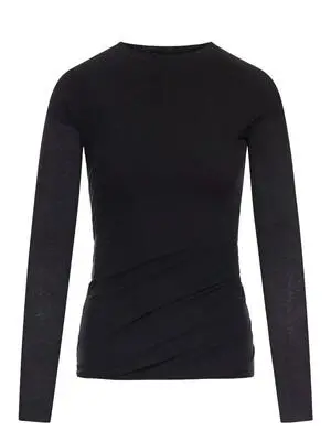 JIL SANDER Long-sleeved Top - Black