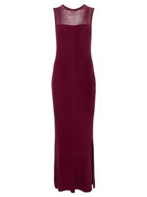ERIC BOMPARD Ribbed Maxi Dress