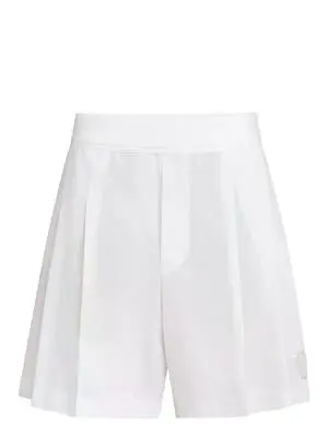 Brunello Cucinelli Cotton Piqué Shorts - White