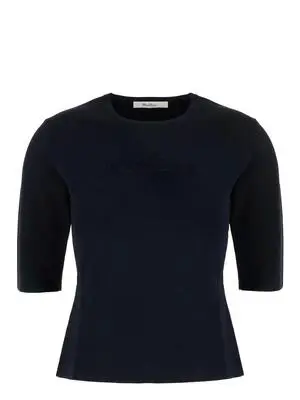 Max Mara Embossed T-shirt - Blue