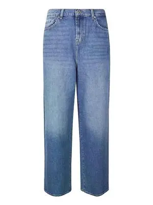 7 For All Mankind Slouchy Fit Jeans - Blue