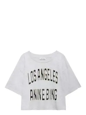 ANINE BING Printed T-shirt - Grey