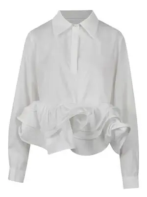 JOVONNA Carenza Ruffled Blouse