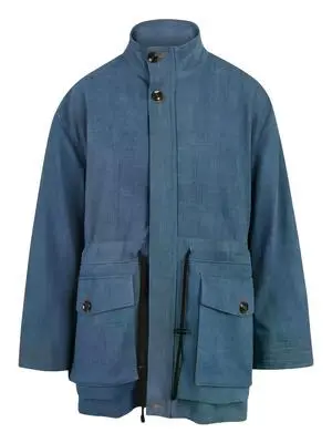 JOVONNA Lyris Button Flap Pocket Jacket