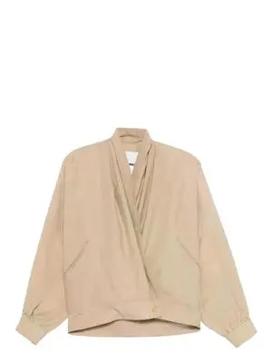 DARKPARK Franca Bomber Jacket - Neutrals