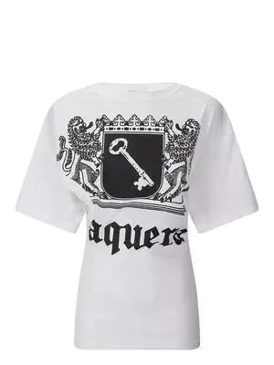Vaquera Twisted-effect T-shirt - White