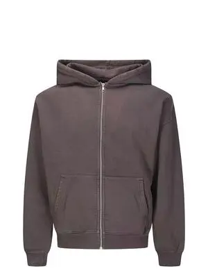 Colorful Standard Oversized Zip-up Hoodie - Brown