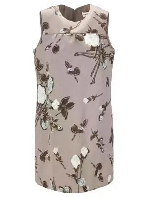 P.A.R.O.S.H Floral Print Dress
