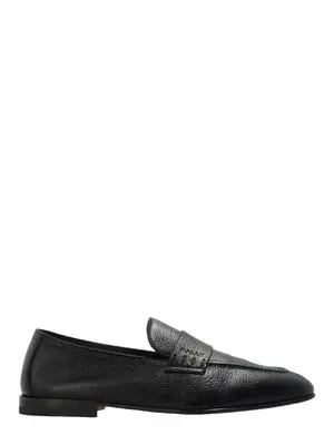 Bally Leather Penny Loafers - Black
