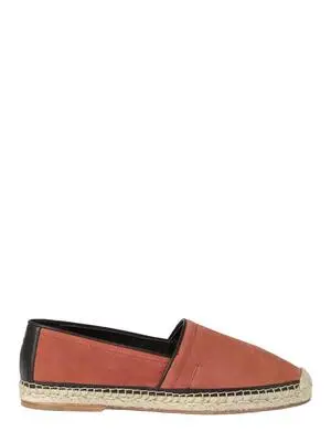 Brunello Cucinelli Grained Calfskin Espadrilles - Brown