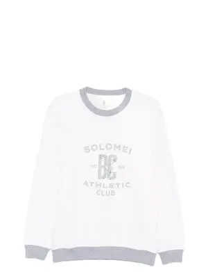 Brunello Cucinelli Crew-neck Sweatshirt - White