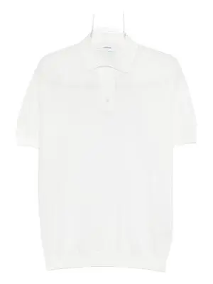LARDINI Short-sleeve Polo Shirt - White