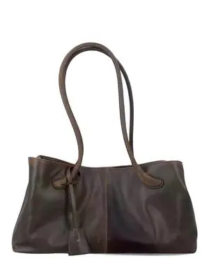 LOW CLASSIC Haricot Shoulder Bag - Brown