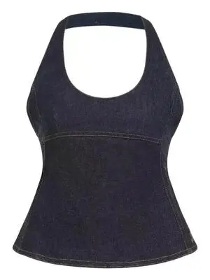 JACQUEMUS Le Lavoire De-Nîmes Denim Top