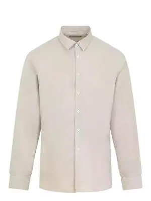 Canali Buttoned Shirt - Neutrals