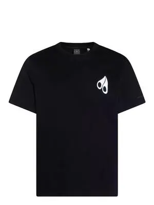 Moose Knuckles Logo T-shirt - Black