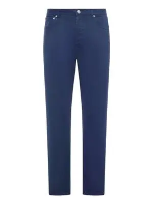 Brunello Cucinelli Five-pocket Trousers - Blue