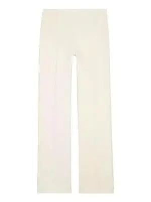Another Tomorrow Seam Detail Trousers - Neutrals