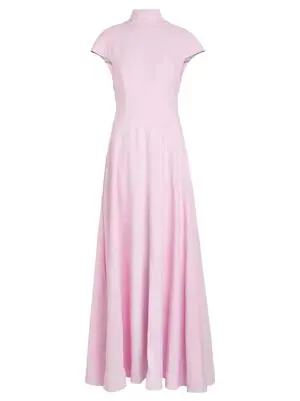 ARMARIUM High-neck Maxi Dress - Pink