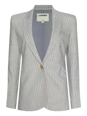 L'Agence Sheila Striped Blazer - Grey