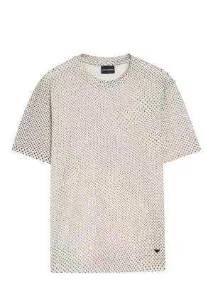 Emporio Armani Patterned T-shirt - Neutrals