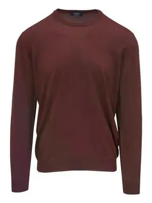 FEDELI Ribbed Crew-Neck Sweater