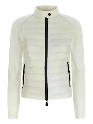 Moncler Padded-front Zip-up Cardigan - Neutrals