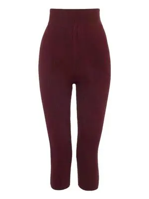 Chloé Capri Leggings - Brown