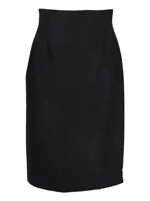 GIANFRANCO FERRE Gianfranco Ferré Office Wool Midi Skirt