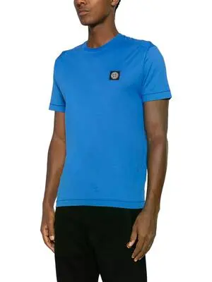 Stone Island 2100027 60/2 Cotton Jersey T-shirt - Blue