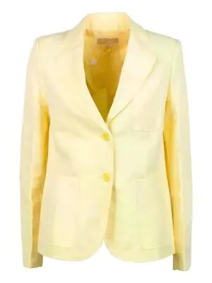 Michael Kors Single-breasted Blazer - Yellow