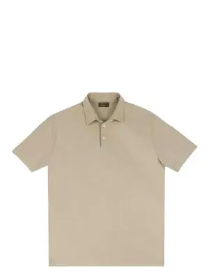 SLOWEAR Buttoned Polo Shirt - Neutrals