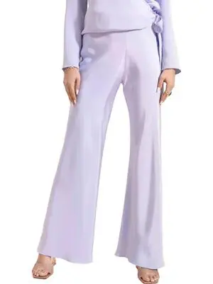 PETER COHEN Wide-leg Trousers - Purple