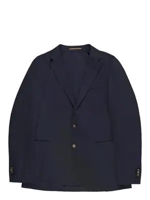 SLOWEAR Single-breasted Blazer - Blue