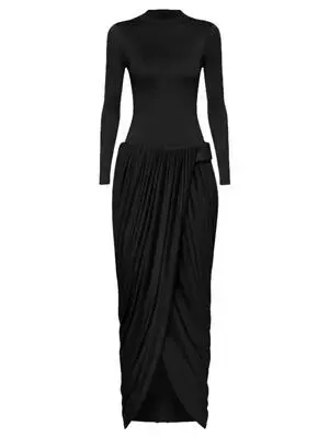 CHATS BY C.DAM Agnes Maxi Dress - Black