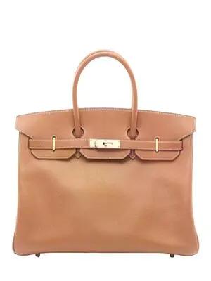 Hermès 2004 Epsom Birkin 35 Handbag - Brown