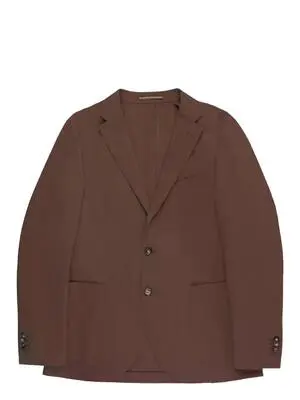 SLOWEAR Single-breasted Blazer - Brown
