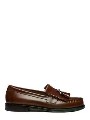 G.H.BASS Weejuns Layton Kiltie Loafers - Brown