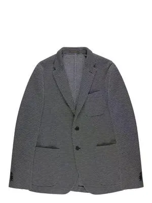 SLOWEAR Micro-patterned Blazer - Blue