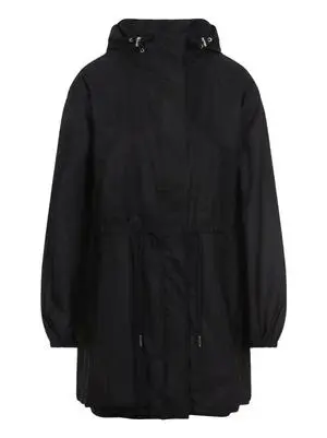 Moncler Weteau Drawstring Hooded Coat - Black