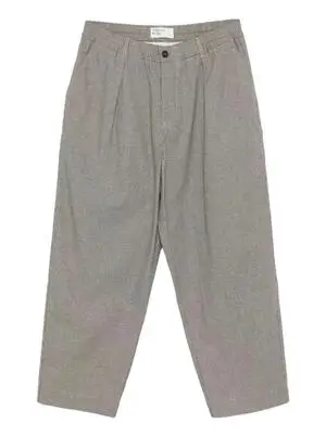 Universal Works Lucas Pleated Trousers - Grey