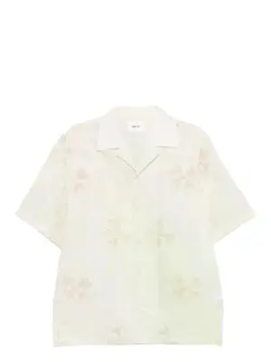 Nn07 Floral Shirt - Neutrals