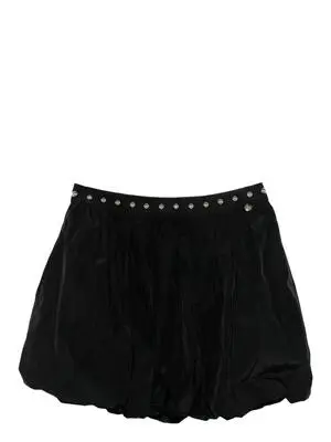 Liu Jo Studded Mini Skirt - Black
