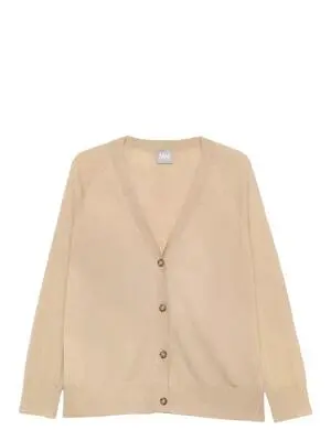 Max Mara Clarino V-neck Buttoned Cardigan - Neutrals