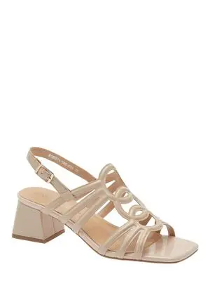 Regarde Le Ciel Amalia 07 Slingback Sandal Naplak Camel
