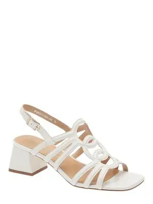 Regarde Le Ciel Amalia 07 Slingback Sandal - Naplak White