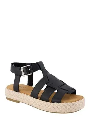 Toms Jac Platform Fisherman Sandal - Black