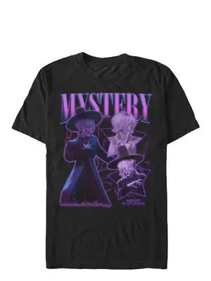 KPOP DEMON HUNTERS Mystery Saja Collage Graphic T-shirt - Black